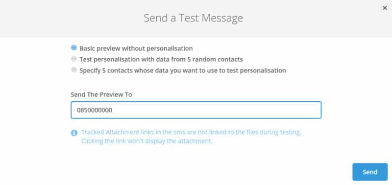 Create SMS | Knowledge Base