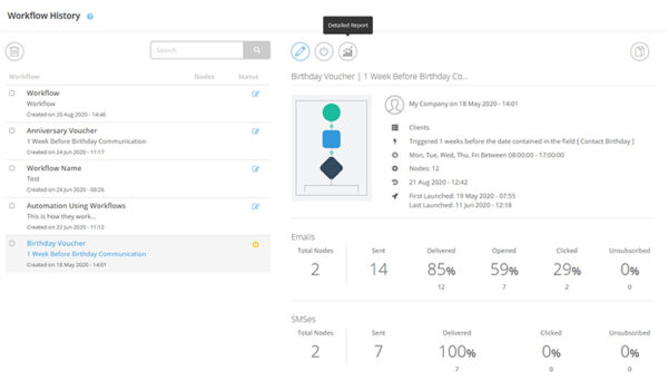 Workflow History | Knowledge Base